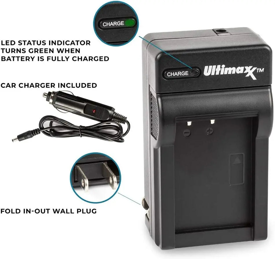Ultimaxx’s AC/DC Rapid Home & Travel Charger for FV100 Batteries Built ...