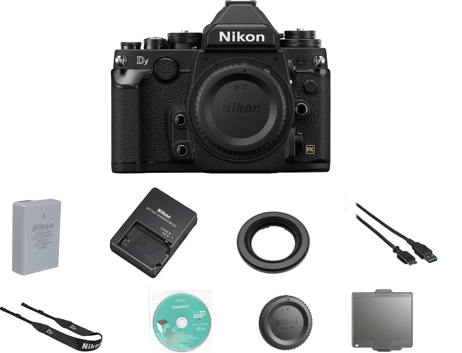 Nikon Df DSLR Camera (Body Only, Black) USA | BuyDirect & Save